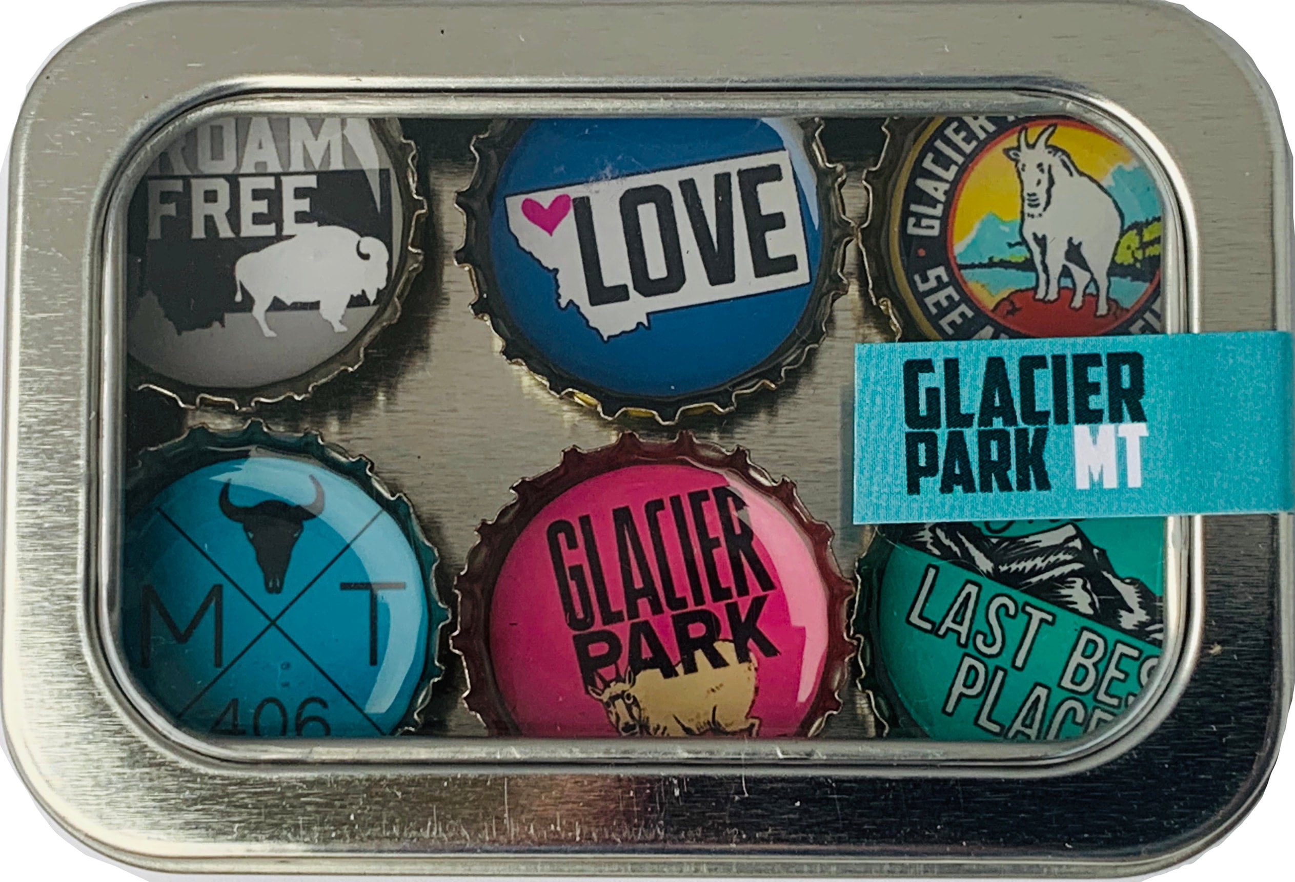 magnets, magnet, bottle cap, gift, stocking stuffer, upcycled, recycled ...